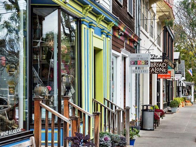 Rhinebeck's storefronts look like they've been waiting 200 years for you to discover their treasures.