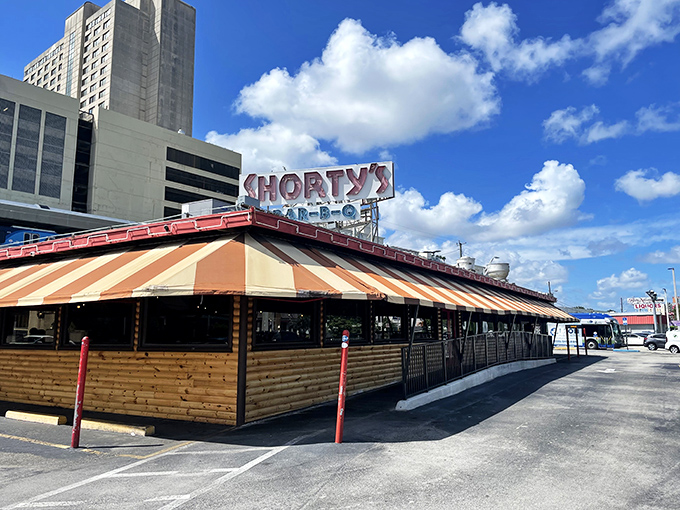 Shorty's striped awning has been a Miami landmark longer than most South Beach clubs&mdash;and delivers much more consistent satisfaction.