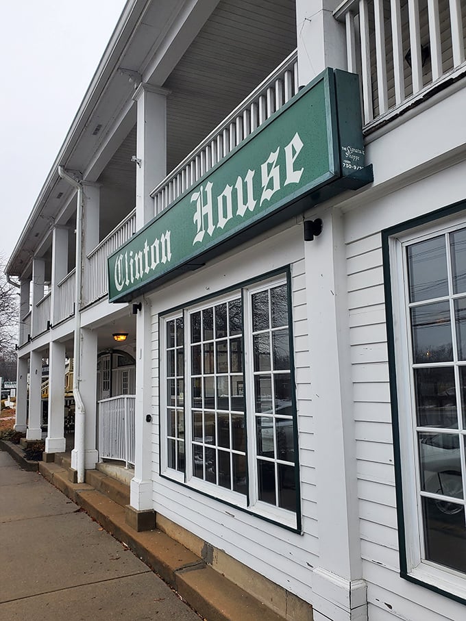 The Clinton House's colonial charm reminds us that pursuit of happiness definitely included pursuit of perfect steak.