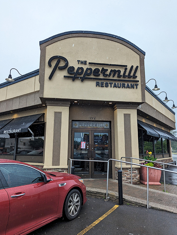 The Peppermill's modest exterior hides Rochester's worst-kept steak secret. Like finding out your quiet neighbor used to be a rock star.