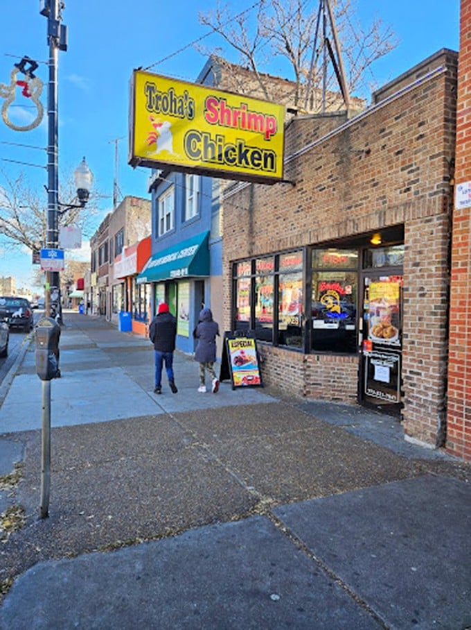 Troha's sunny yellow sign has been brightening this Chicago corner almost as long as their perfect fried shrimp has been brightening locals' days.