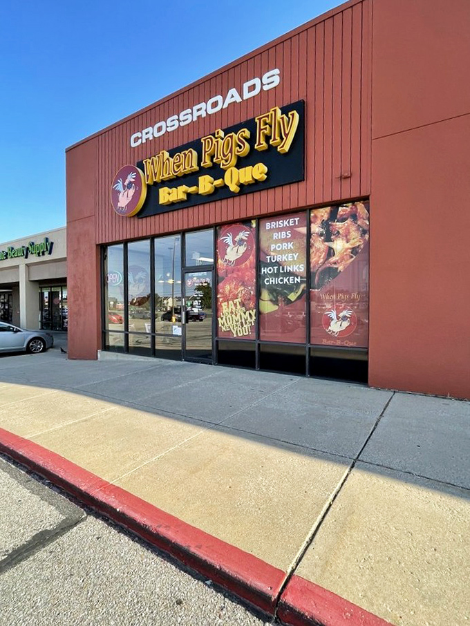 When Pigs Fly BBQ: "That flying pig logo isn't just cute&mdash;it's a promise of BBQ so good it defies the laws of nature."