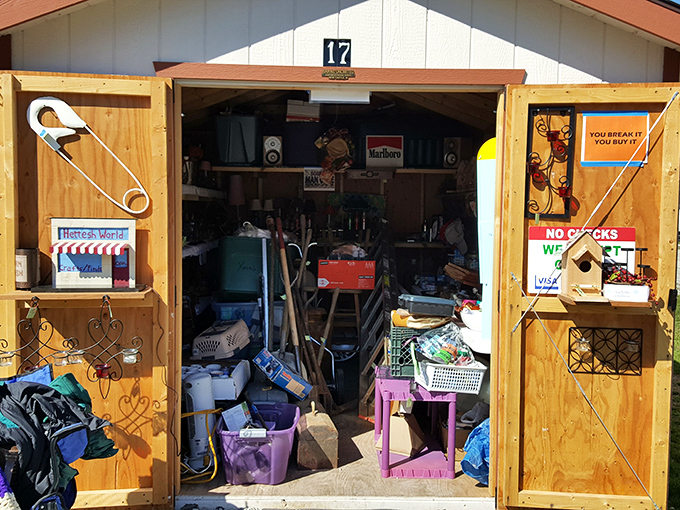 White's Farm's modest exterior&mdash;the Clark Kent disguise for a Superman-sized collection of unexpected treasures inside.