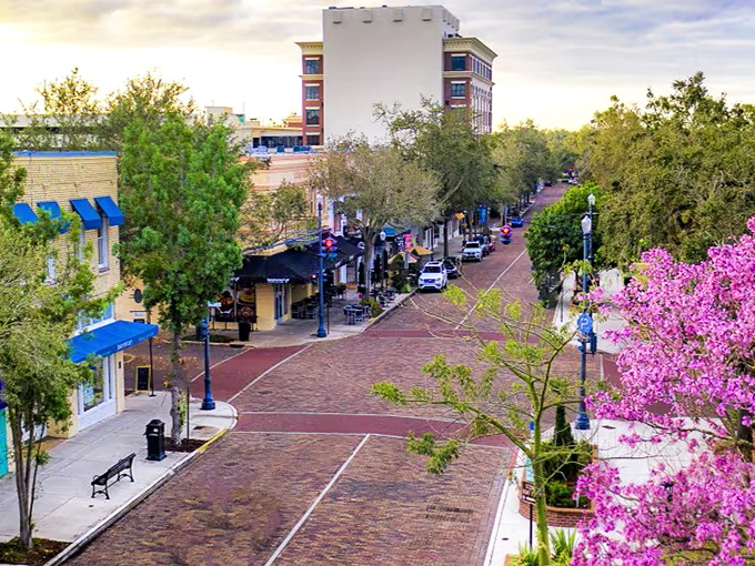 Winter Park: Sophisticated brick streets lined with caf&eacute;s where you'll swear you're in a European village, not minutes from Mickey Mouse.
