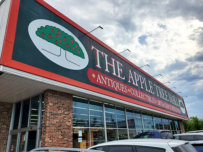 Behind this cheerful facade lies a climate-controlled wonderland where antique hunters can pursue their passion regardless of Missouri's weather whims.