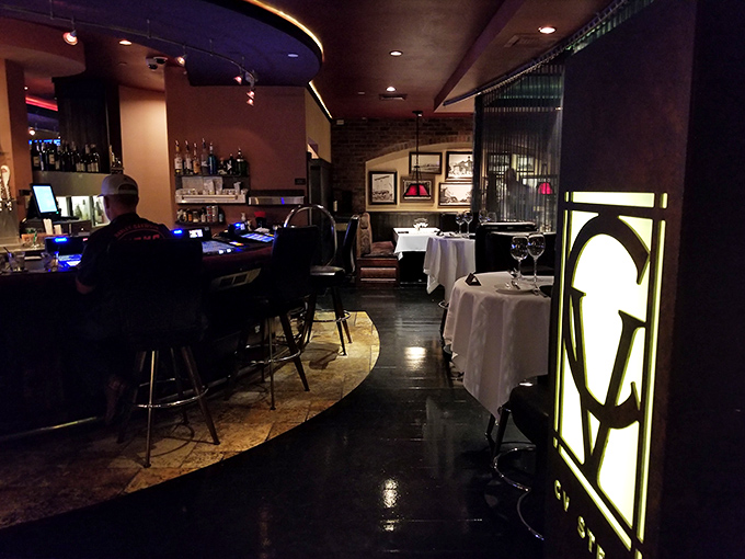 
Those illuminated CV logos aren't just for show &ndash; they're beacons guiding you toward steak nirvana in the most unexpected of places.