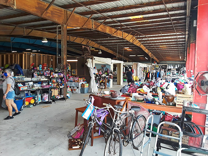 The candy and snack vendors at Market World sell nostalgic treats that will transport you back to childhood faster than a DeLorean.