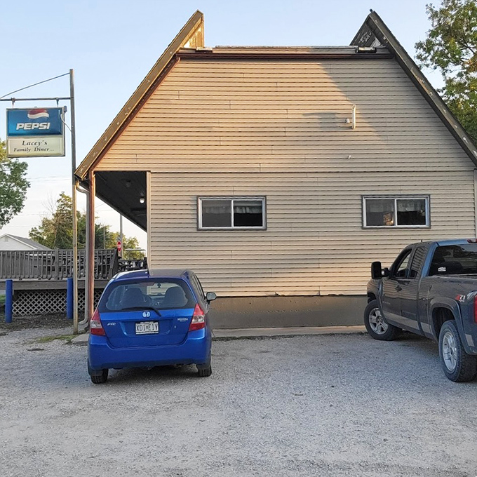 A-frame simplicity outside, breakfast complexity inside&mdash;Lacey's has mastered the art of surprising your taste buds.