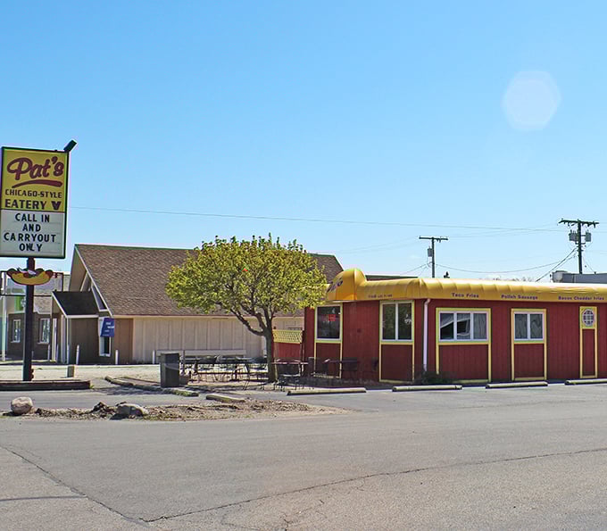 Pat's brings big city flavors to lakeside living &ndash; where Chicago dog tradition meets small town charm in the most delicious cultural exchange.