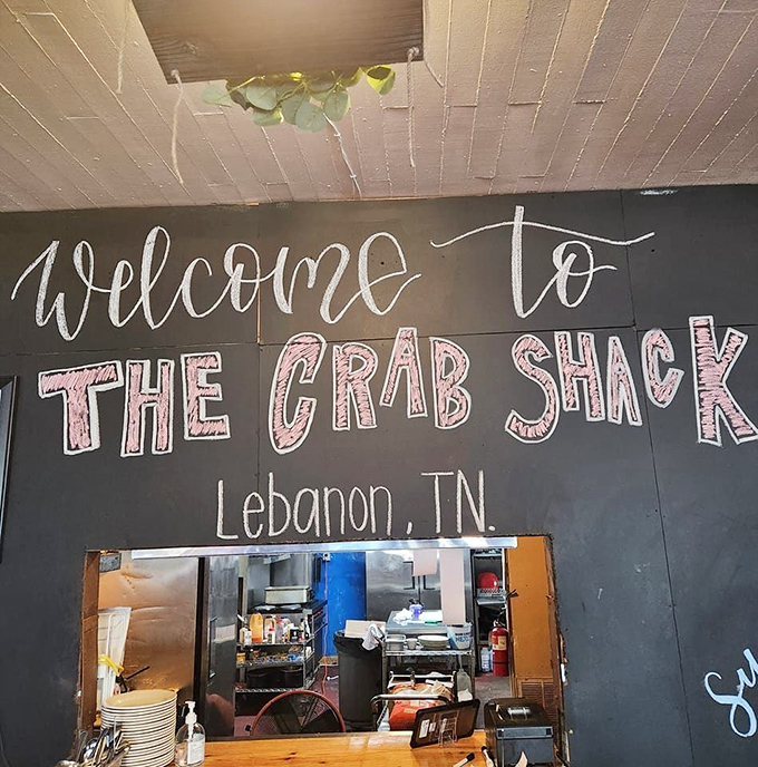 "Welcome to The Crab Shack" &ndash; five simple words that promise seafood salvation in a cozy Lebanon setting where calories don't count.