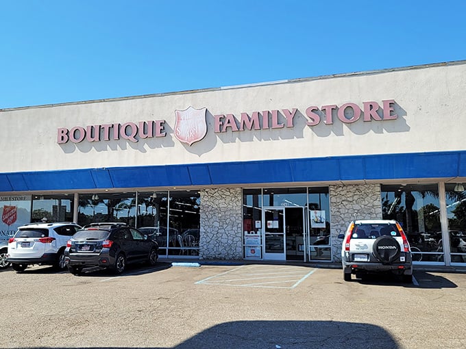 Where secondhand shopping meets Southern California sunshine &ndash; this massive Salvation Army outpost promises treasures for the patient.