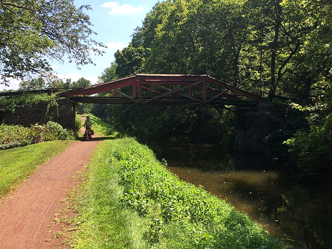 The canal path offers the perfect blend of nature and history &ndash; where your only traffic jam might be a family of ducks claiming right of way.