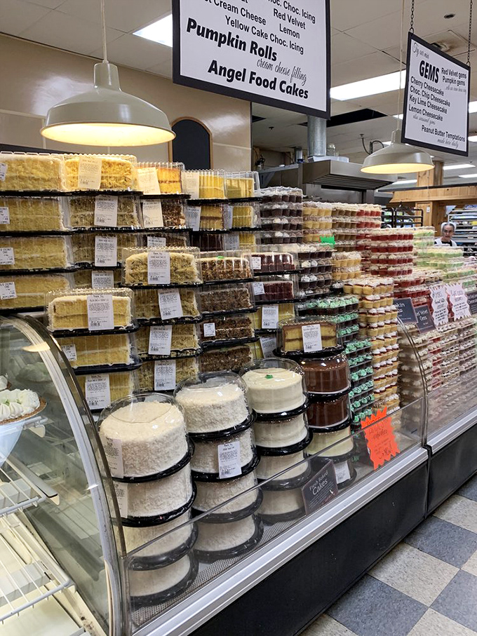 Layer upon layer of cake perfection, where the hardest decision you'll make today is choosing between coconut custard and chocolate dream.