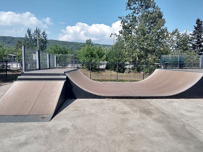 Even in paradise, kids need to shred&mdash;the local skate park offers concrete waves when Lake Superior's real ones are too chilly.