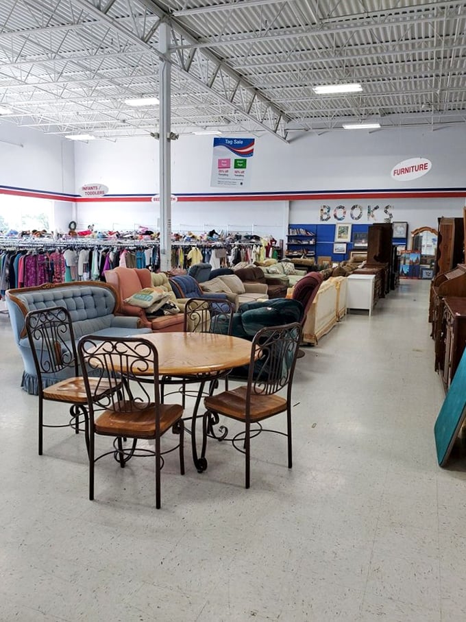 That wrought iron dining set has probably hosted more interesting conversations than most restaurant tables &ndash; and at a fraction of the price.