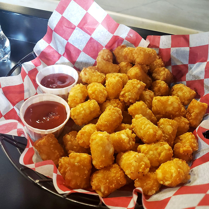 Golden tater tots&mdash;the unofficial food of champions and those who just got shown up by their spouse on the final turn.