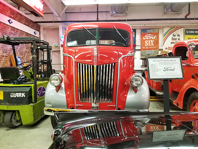 This bold two-tone hauler proves commercial vehicles once had as much style as passenger cars. Function met fashion in Ford's working-class heroes.