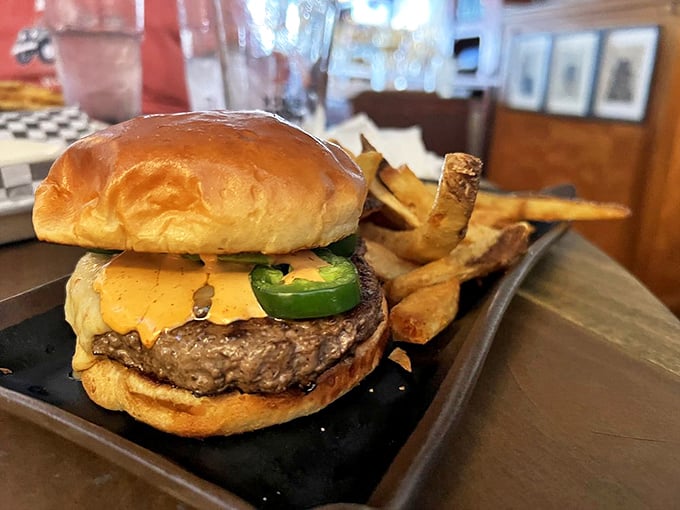 A burger with a jalape&ntilde;o kick that doesn't just wake up your taste buds&mdash;it gives them a full cardio workout. Spice lovers, your champion has arrived.