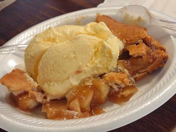 Apple pie &agrave; la mode&mdash;where warm cinnamon-spiced fruit meets cold vanilla ice cream in a temperature tango that never disappoints.