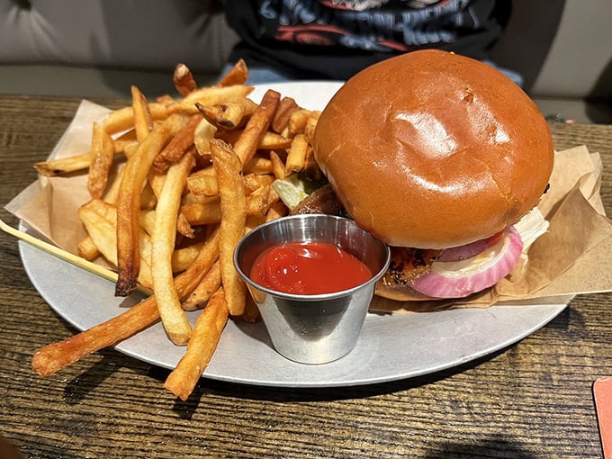 A proper burger deserves proper respect &ndash; hand-formed patty, melted cheese cascading down the sides, and fries that refuse to be mere sidekicks.