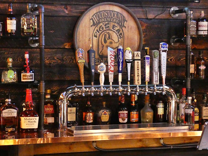 The tap lineup at KC's is like a well-curated playlist&mdash;local craft brews that pair perfectly with anything smoked over wood.