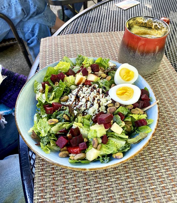 This beet and blue cheese salad is what happens when vegetables dress up for a special occasion. Fresh, vibrant, and ready for its close-up.