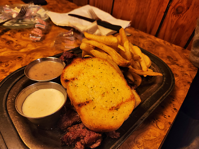 Even the supporting players deserve applause - seasoned fries and dipping sauces that refuse to be mere afterthoughts on the plate.