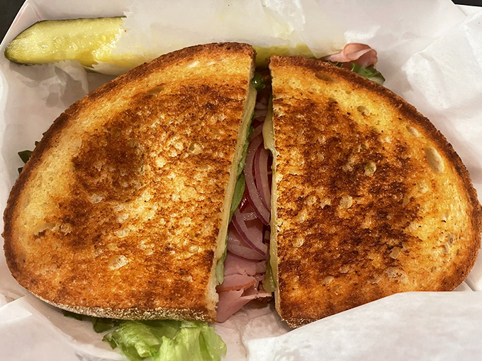 The cross-section tells the whole story&mdash;layer upon magnificent layer creating a sandwich autobiography worth reading bite by bite.