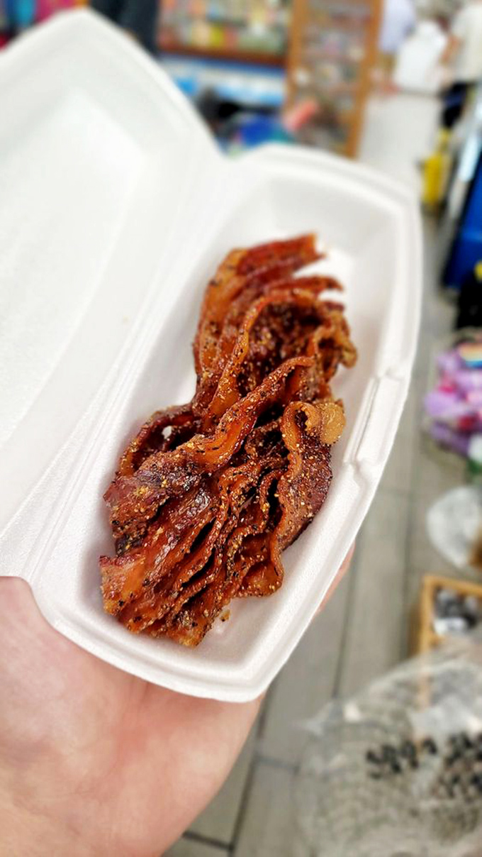 Bacon transformed into candy&mdash;the adult equivalent of finding out Christmas comes twice a year. Sweet, savory, and utterly irresistible.