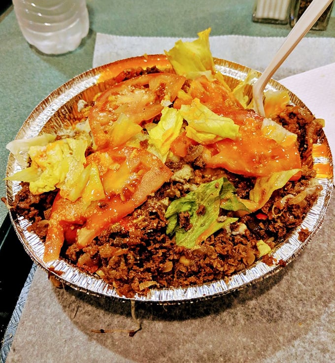 Cheesesteak in a bowl? It's like they read my carb-conscious but flavor-demanding mind. The fork is optional, dignity is not.