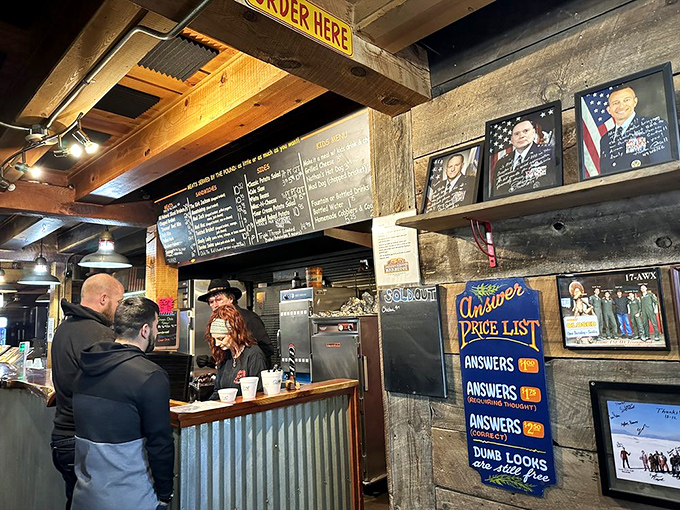 The ordering counter&mdash;where hopes are raised, dreams come true, and sometimes hearts are broken when they announce they're sold out.