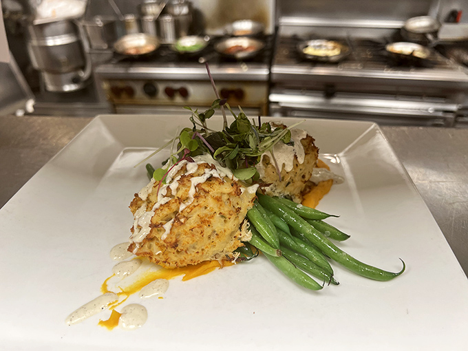The holy grail of seafood paradise! These scallops surrounded by colorful vegetables could make a pescatarian weep tears of joy.