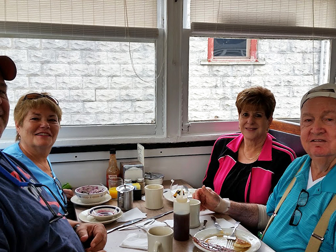 The true heart of any diner&mdash;people enjoying good food and better conversation, creating memories one coffee refill at a time.