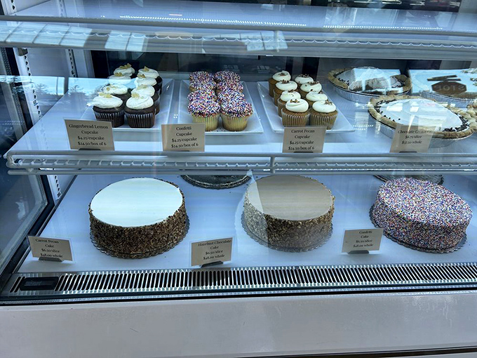 The display case at Sweet Adeline isn't just refrigerated real estate&mdash;it's a museum of edible art where every shelf offers a different masterpiece.