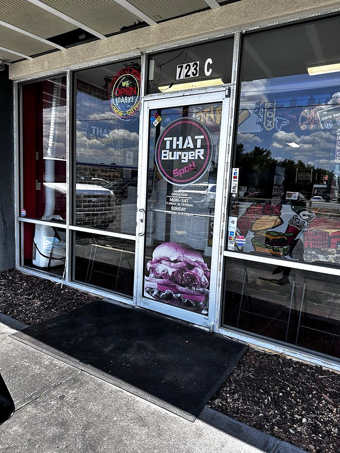 The entrance says it all: this is THAT place your friends have been telling you about, where burger dreams come true seven days a week.