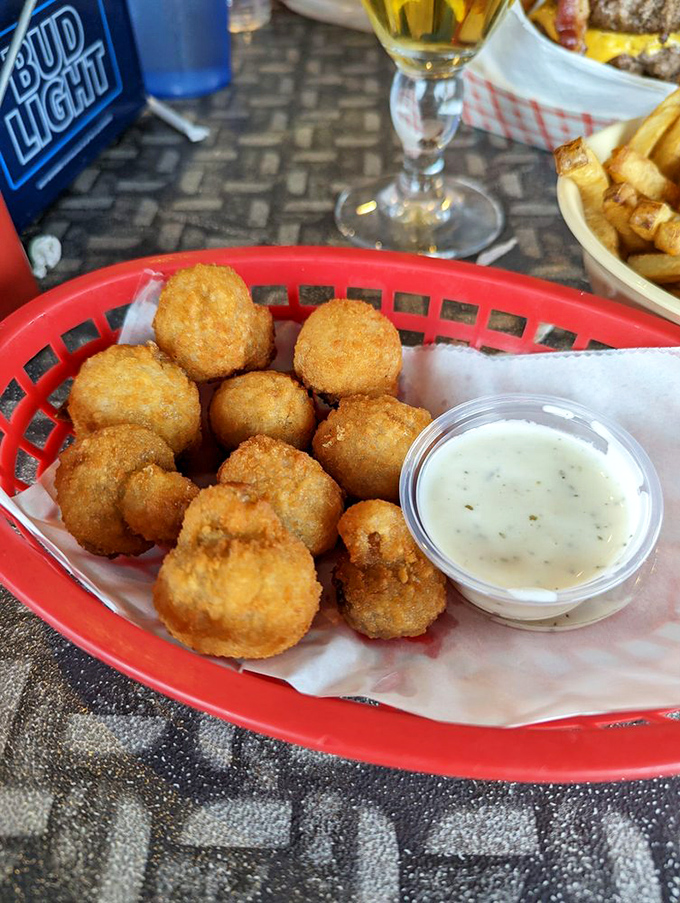 These golden-fried mushrooms aren't just appetizers; they're little umami bombs waiting to explode with earthy goodness in your mouth.