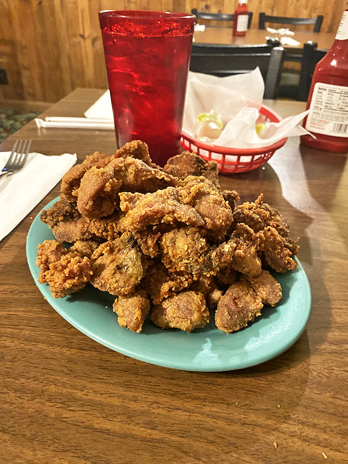 Crispy gizzards for the adventurous soul. These crunchy treasures might intimidate novices, but locals know they're worth stepping outside your comfort zone.