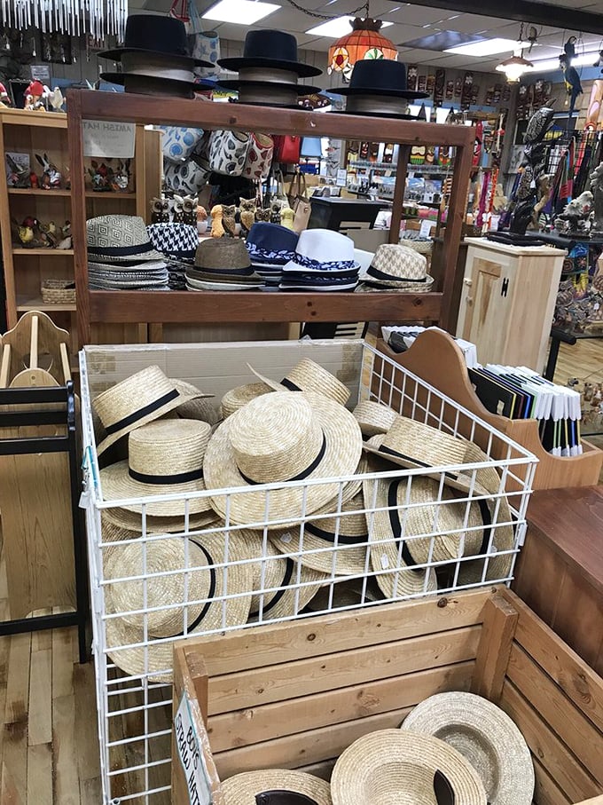 Amish-style hats aren't just for souvenirs; they're wearable conversation pieces that'll have friends asking, "Where'd you find that?"