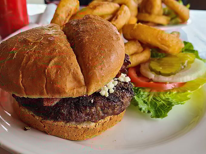 The Huckleberry Bacon Burger: where Idaho's favorite berry meets America's favorite meat in a romance that belongs in a food romance novel.