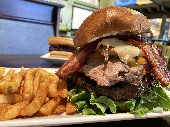 Meet the Legend Burger&mdash;where tri-tip and bacon join forces atop a beef patty. It's not a meal, it's a celebration.