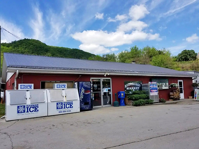 The humble Hillbilly Market serves as a reminder that the best small towns always have that one essential store where locals gather.