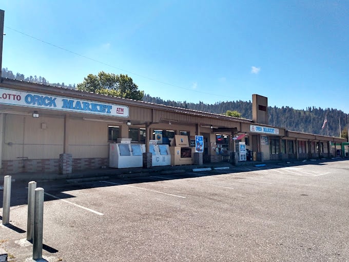 The Orick Market serves as both provisions stop and impromptu community center where locals share trail tips with wide-eyed visitors.
