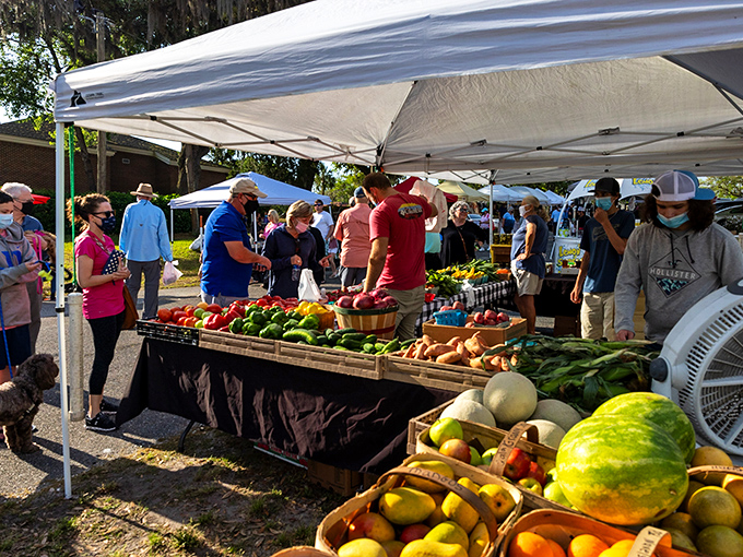 The farmers market is where conversations are as fresh as the produce, and strangers become friends over discussions of perfect tomatoes.