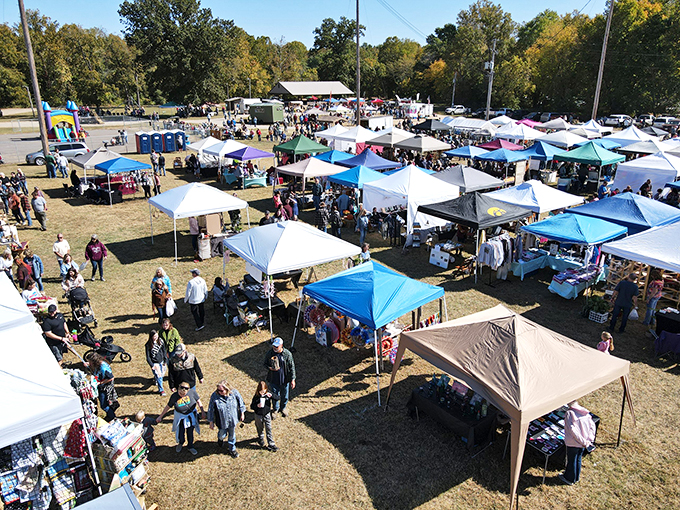 Local festivals bring the community together under canopies of commerce and conversation, where handcrafted treasures and homemade treats await discovery.