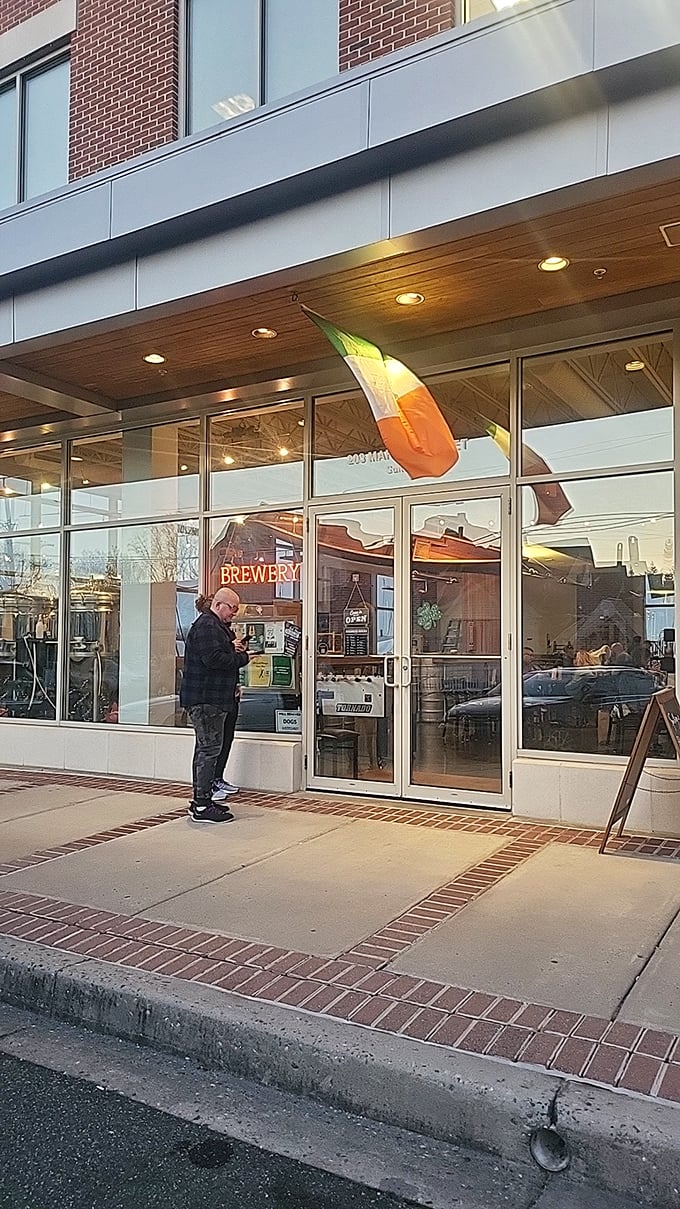 A brewery with an Irish flag? That's what I call international relations worth toasting. Craft beer culture has found its way to historic Havre de Grace.