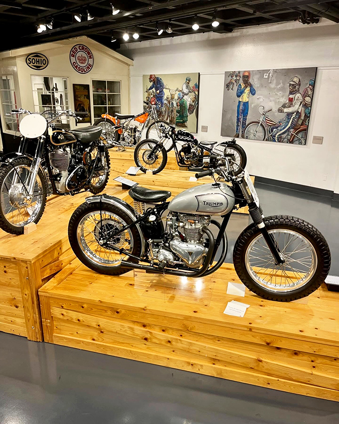The motorcycle collection proves that two wheels can deliver just as much style and excitement as four&mdash;sometimes with louder pipes.