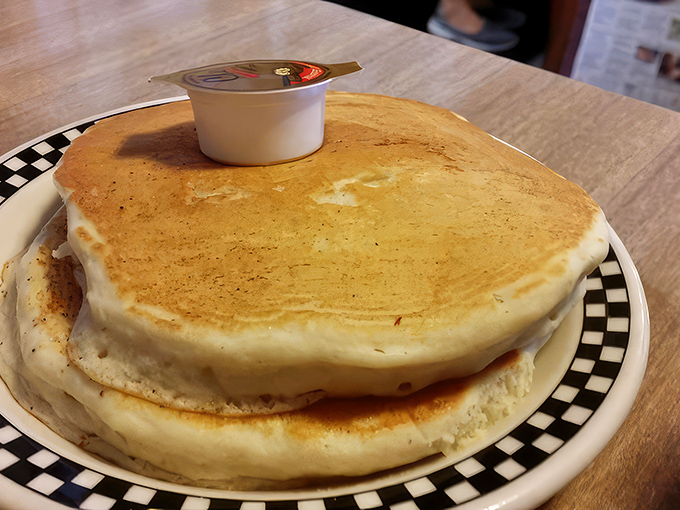 These pancakes aren't just breakfast; they're edible pillows of joy that make you question why we don't eat breakfast for every meal.