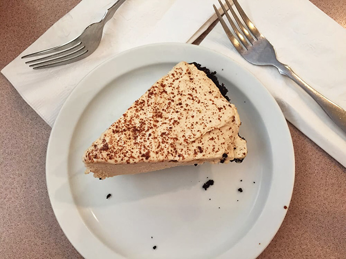 A slice of peanut butter pie that doesn't just end the meal&mdash;it provides closure, therapy, and a moment of silent contemplation all at once.