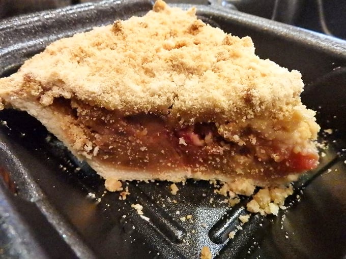 This slice of rhubarb pie isn't just dessert&mdash;it's summer sunshine and grandma's love captured in a perfect buttery crust.