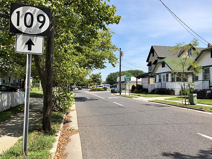 Route 109 whispers promises of seaside charm just ahead. The road less Instagrammed but equally worth taking.